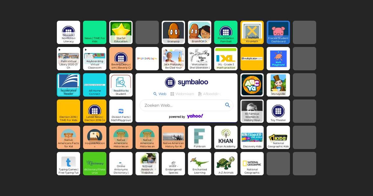 Third Grade - Symbaloo Library