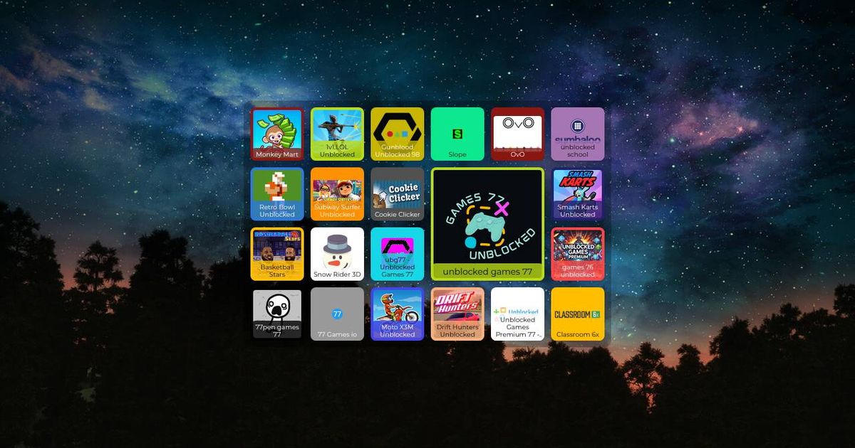 Unblocked games 77 - Symbaloo Library